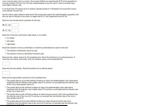 Determine If This Test Is Left Tailed Right Tailed Determine If This Test Is Left Tailed Right Tailed