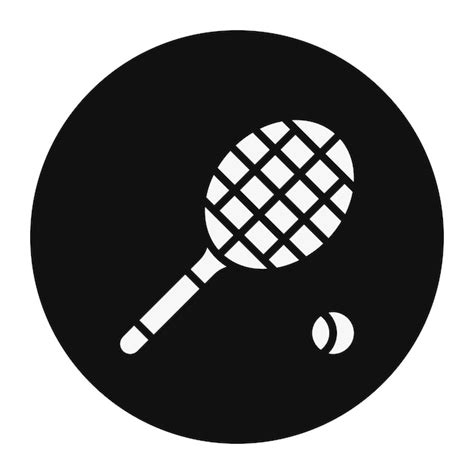 Premium Vector Tennis Racket Vector Illustration