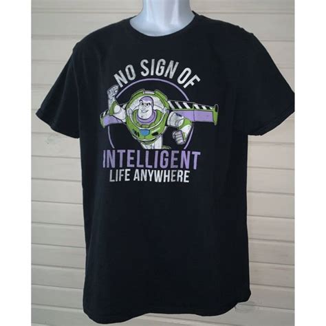 Disney Shirts Disney Toy Story Large Buzz Lightyear No Sign Of