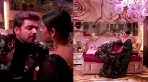Bigg Boss 17 Samarth Jurel Kisses Isha Malviya On Belly And Shoulder