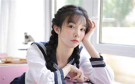 Jk小妹壁纸 Jk小妹电脑壁纸 Jk小妹电脑静态壁纸 元气壁纸