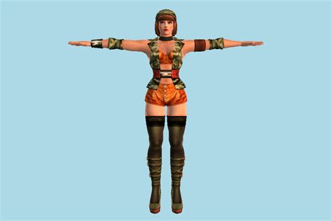 铁拳安娜 By Dnspod 3d打印模型文件3d模型库 免费平价 魔猴网