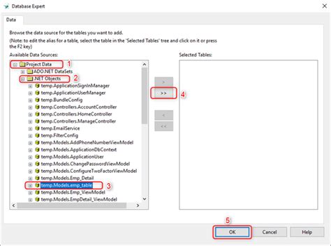 How To Use Crystal Report In Mvcnet