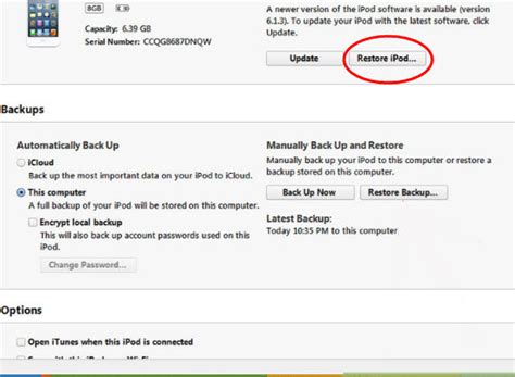 Ipod Touch How To Reset To Factory Settings Lewis Dorie1985