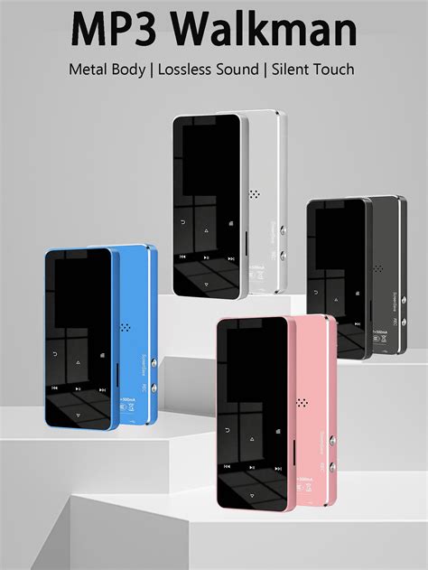 Metal Mini Mp3 Walkman Lossless Music Player Mp4 Recording Plug In External Playback Without