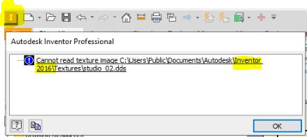 It Looks Like An Error Occurred During The File Update Please Open DWG TrueView Inventor Or