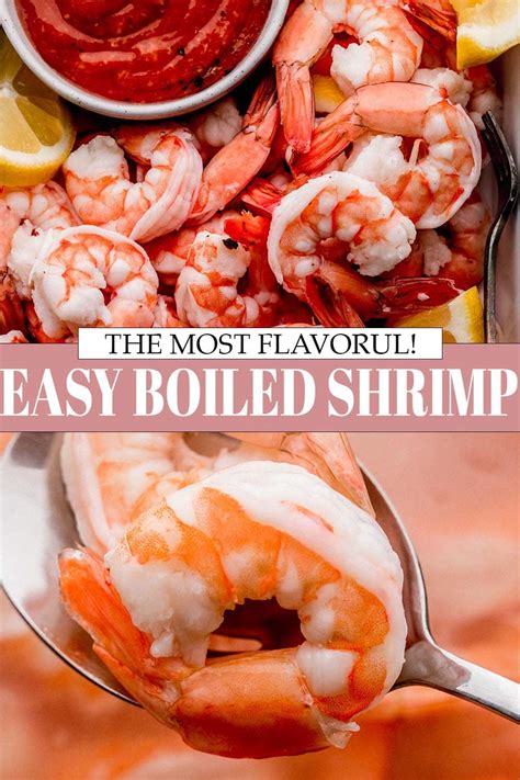 How To Boil Shrimp Quick Easy Recipe Platings Pairings