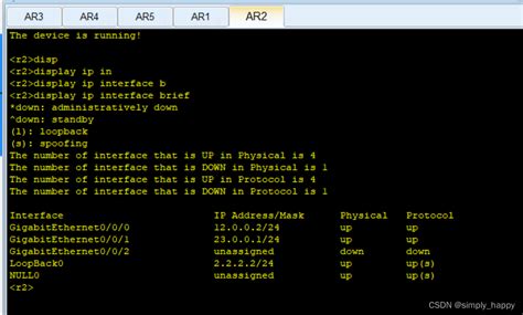 Bgp笔记bgp基础实验 Csdn博客