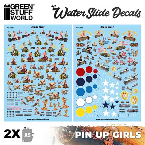 Hammerhouse Gsw Decal Sheets Pin Ups By Green Stuff World At 1650