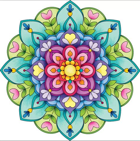 Pin De Gina Herrera En Mandalas Mandalas De Colores Mandala Art