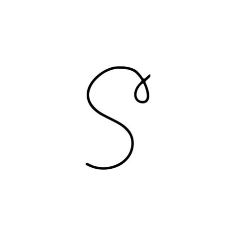 15 Letter S Cursive Lucabrooklyn