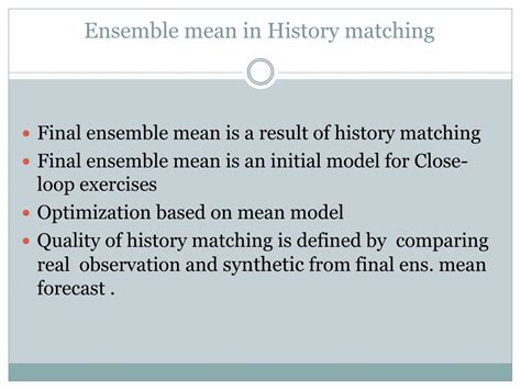 PPT Correction Of Ensemble Mean PowerPoint Presentation Free Download ID
