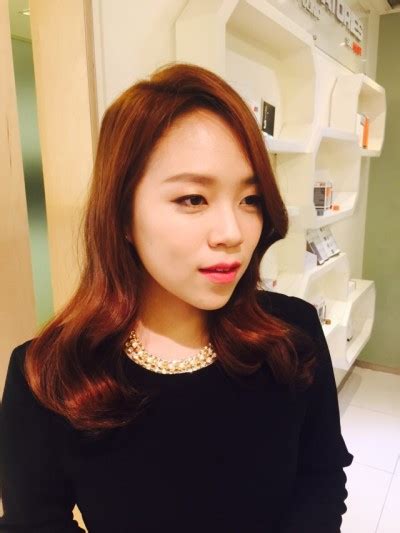 마곡나루 미용실 살롱압주여름이니깐 레드오렌지브라운 네이버 포스트