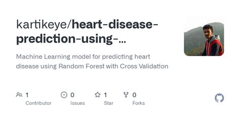 Github Kartikeyeheart Disease Prediction Using Random Forest Machine Learning Model For