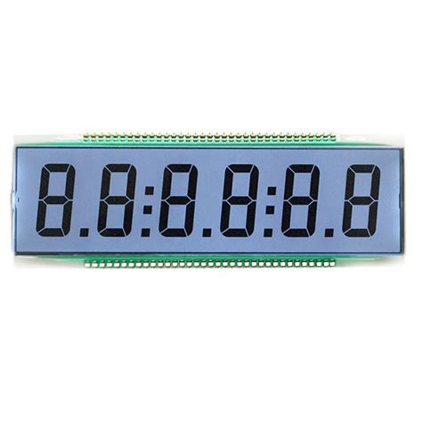 customwith negative backlight 7 segment meter lcd display lcd screen