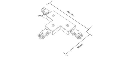 Single Circuit T Joiner By X Light