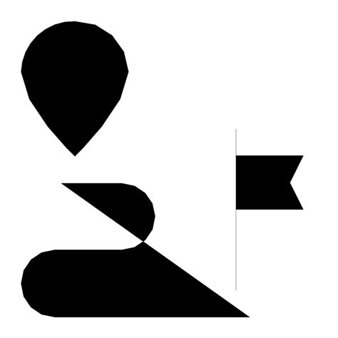 Route Destination Vector Svg Icon Svg Repo