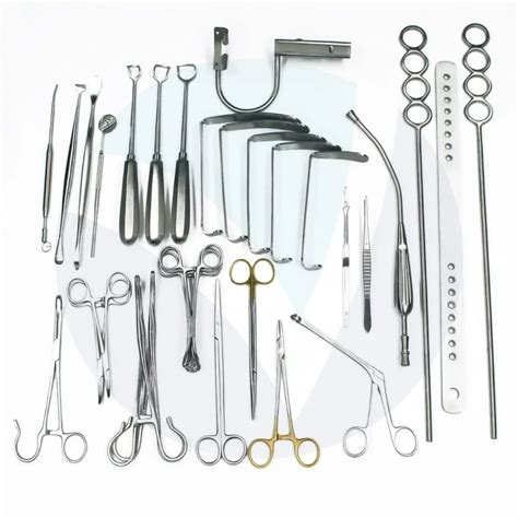 Tonsillectomy And Adenoidectomy Instruments Set Of 23 Pcs Veosurg
