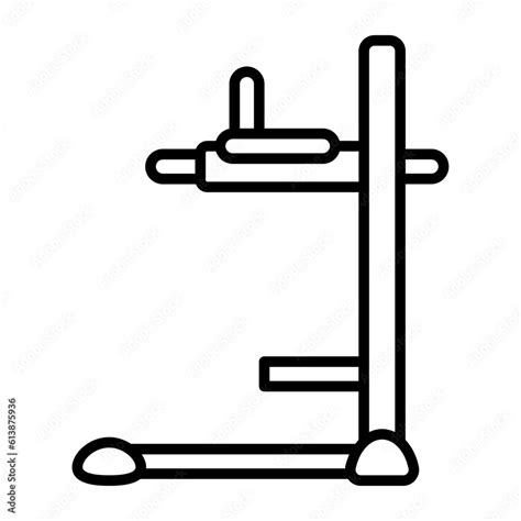 Bodyweight And Circuit Exercises Macvhine Vector Icon Design Healthy Lifestyle Symbol