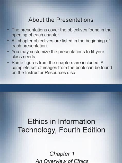 Chapter 01 Pdf Business Ethics Morality