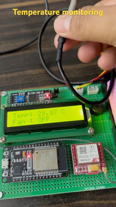 ds18b20 temperature sensor blynk gsm temperature esp32tutorial diy
