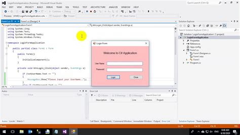 1login Insertupdatedelete And Search Form With Sql Server In Visual