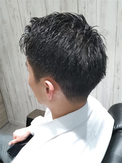 新潟バーバー万代ビジネススタイル爽やか清潔感ショートヘアスタイル｜新潟、新潟市の理容室、床屋 Hairandgrooming