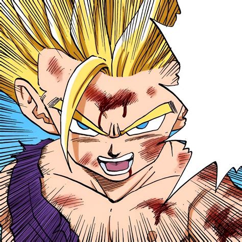 Épinglé Par Duane Golding Sur A Gohan Ssj2 Manga Panel