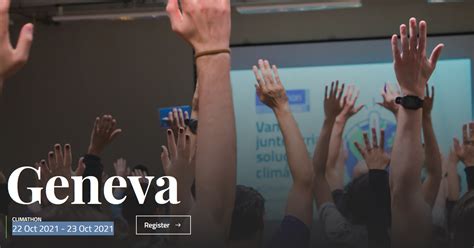 Prochain Climathon Gen Ve Et Octobre Dip