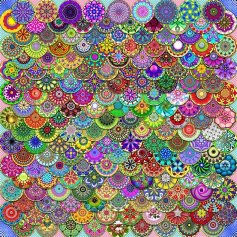 Пазл «Коллаж из 900 элементов Собрать онлайн пазл №273929