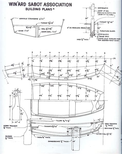 The Diagram Shows How To Build A Boat With Plans And Instructions For