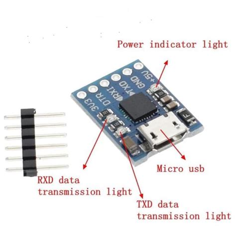 Cp Micro Usb To UART TTL Module Pin STC Converter Series Shopee Malaysia