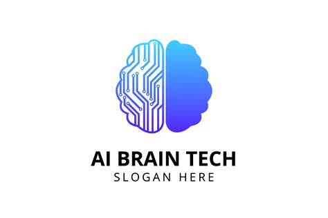 Smart Brain Tech Vector Icon Logo Graphic By Distrologo · Creative Fabrica