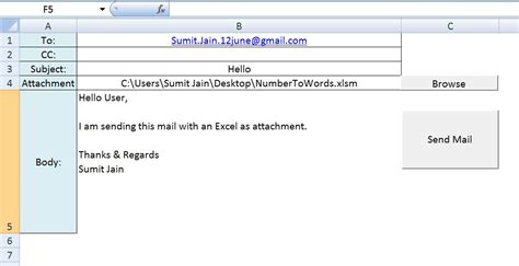 Excel Excel Vba Send A Excel Workbook As Attachment In Mail From Ms