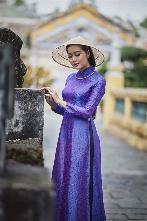 Ao Dai Wanita Orang Vietnam Foto Gratis Di Pixabay Pixabay