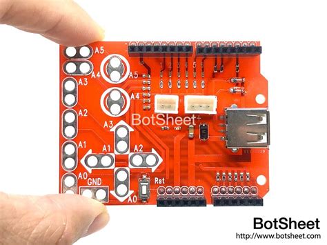 Arduino Makey Makey 觸摸鍵盤擴展板 Botsheet