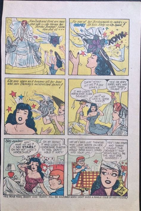 Old Katy Keene Comic Book Paper Dolls Bill Woggon Art Bertha Fashions
