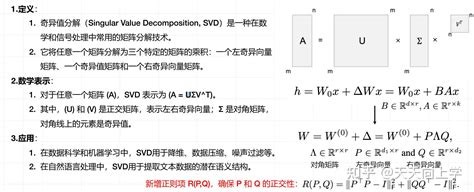 大模型低秩适配（lora）技术 知乎