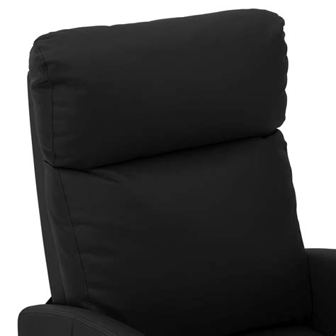 Massage Reclining Chair Black Faux Leather C3n2 Ebay