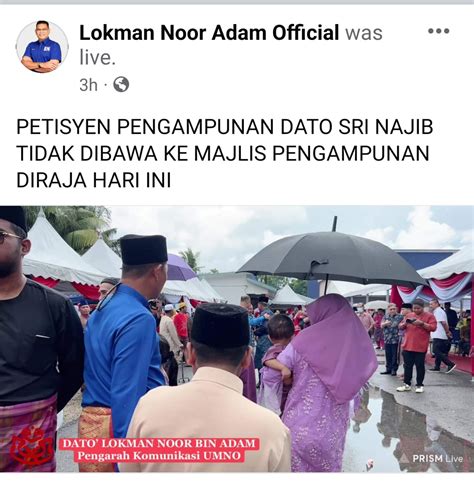 Sah Tiada Pengampunan Untuk Najib Tun Carlos