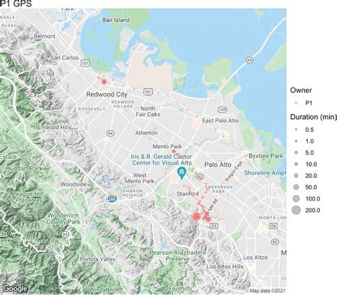 Example Of Gps Coordinates Recorded By The New Pem Download Scientific Diagram