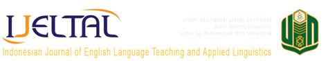 Ijeltal Indonesian Journal Of English Language Teaching And Applied