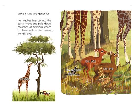 Juma The Giraffe Field Guide Juma The Giraffe