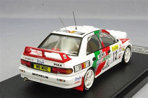 Mitsubishi Lancer Evo II Rallye Automobile Monte Carlo 1995 Aghini