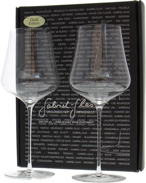 Gold Edition Set 2 Glasses Nv Gabriel Best Of Wines