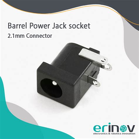 Barrel Power Jack Socket 2 1mm Connector Erinov