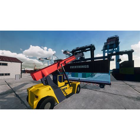Heavy Equipment Reach Stacker Training Simulator