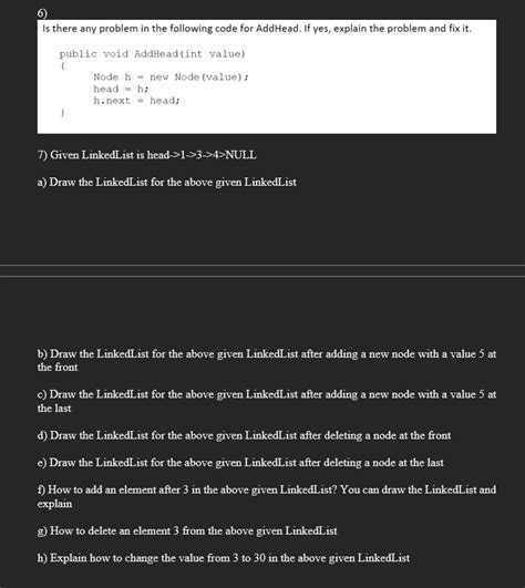 Solved Is There Any Problem In The Following Code For Chegg