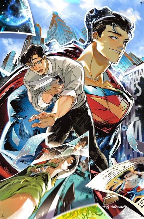 Superman Clark Kent Lois Lane And Jimmy Olsen Dc Comics And 2 More
