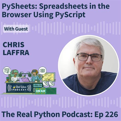 Pysheets Spreadsheets In The Browser Using Pyscript The Real Python